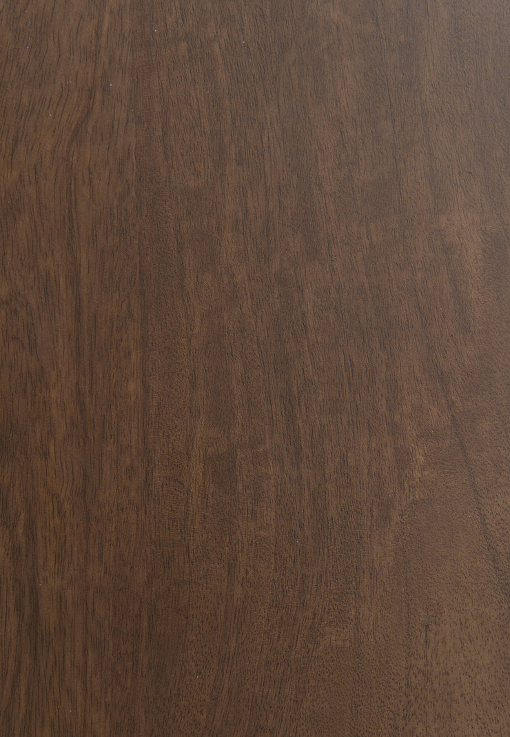 Baldr Walnut Side Table, Ribbed, Round | Vaunt Design