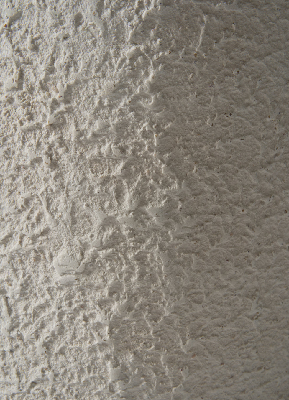 Craye Off White Plinth, Plaster, Rough Finish | Vaunt Design