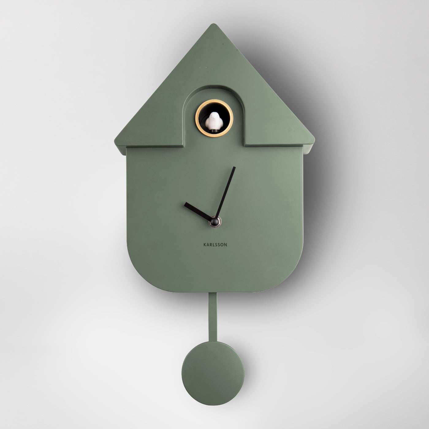 Leif Moss Green Cuckoo Clock | Vaunt Design