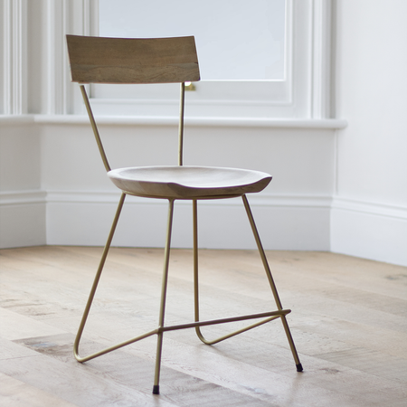 Wooden High Back Bar Stools | Vaunt Design