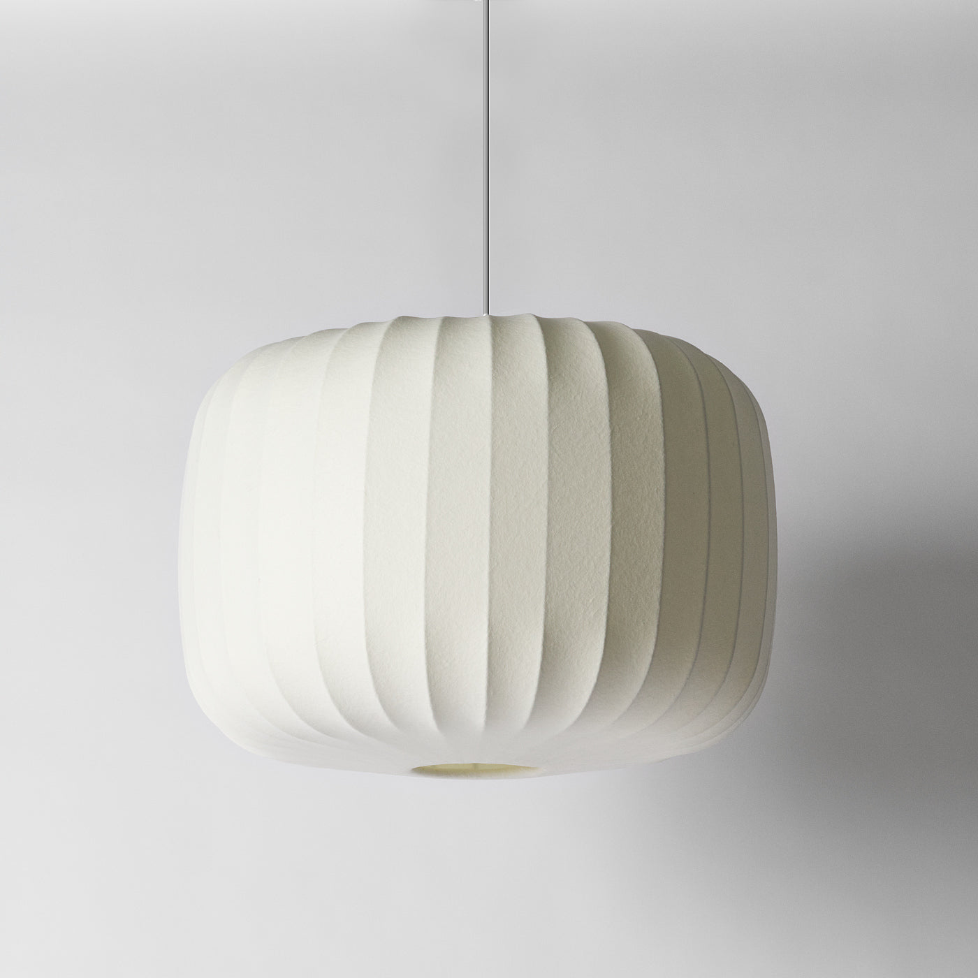Astrid Large Paper Pendant Light, White | Vaunt Design