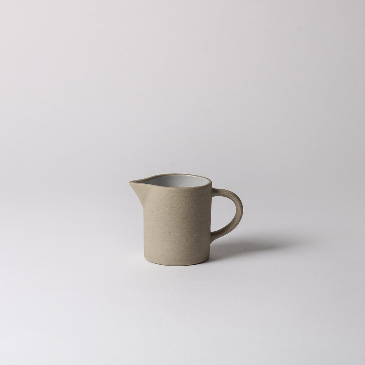 Jord Stoneware Milk Jug, Cream | Vaunt Design